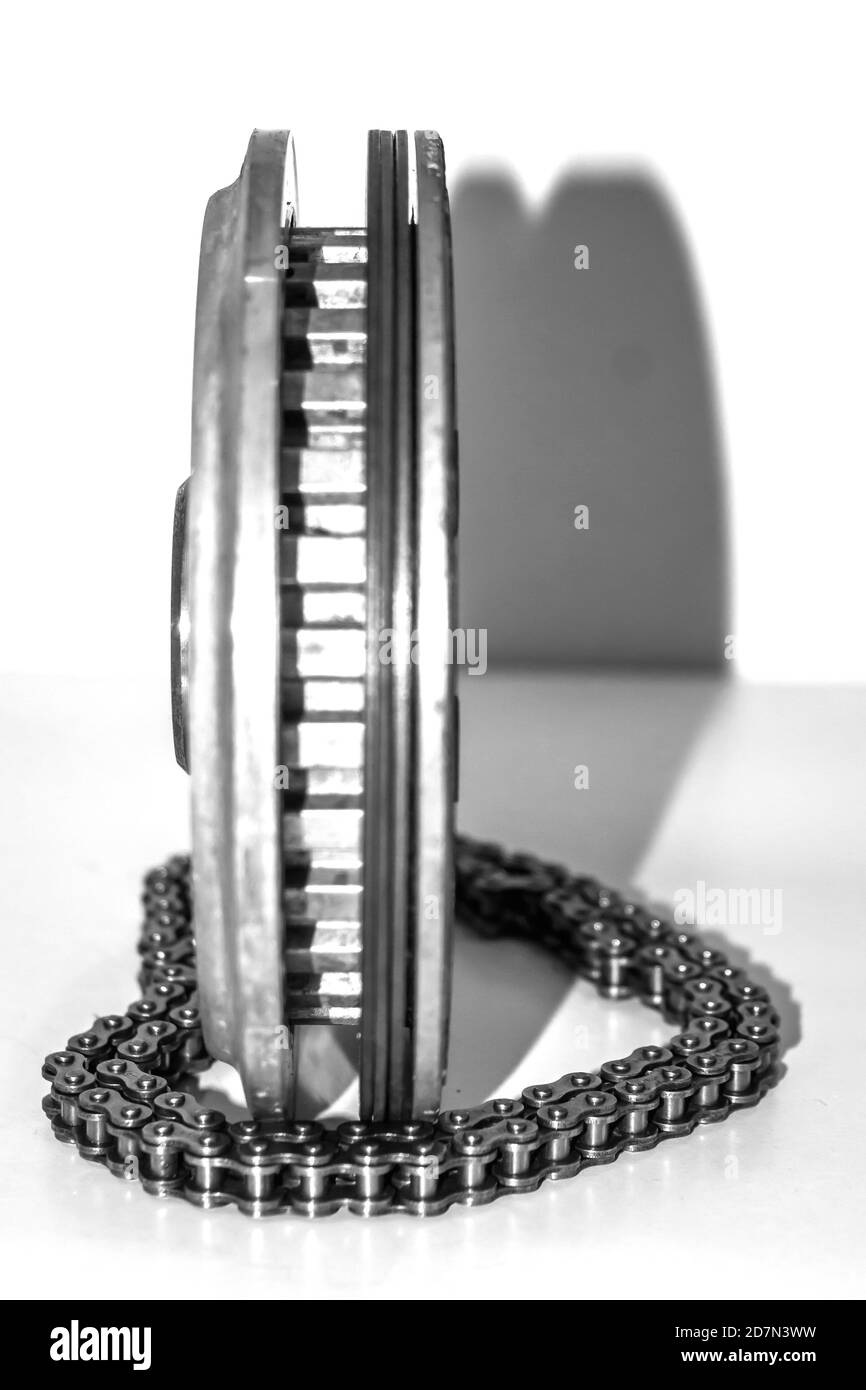 Motor bike parts Cut Out Stock Images & Pictures - Alamy