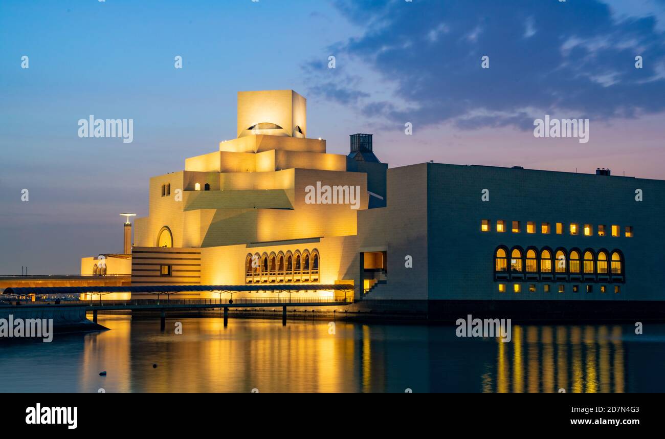 Qatar background hi-res stock photography and images - Alamy