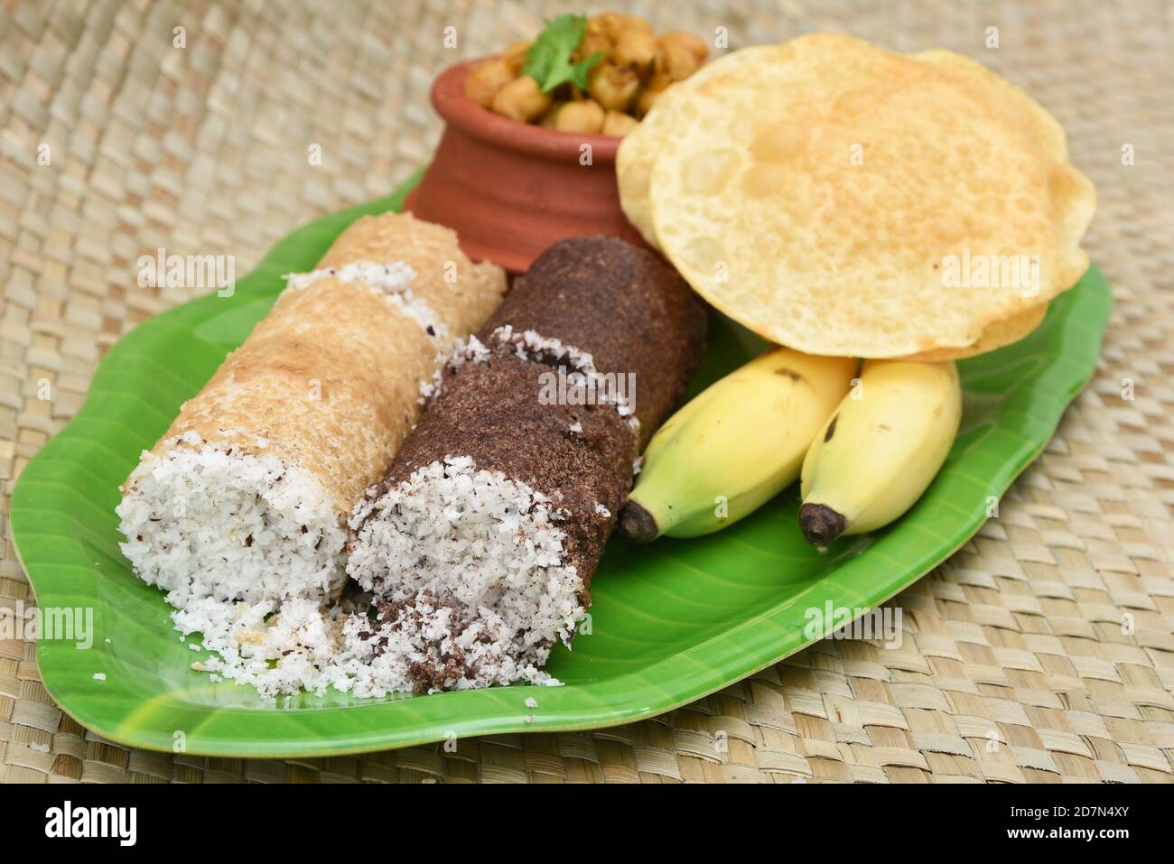 South Indian Breakfast Puttu