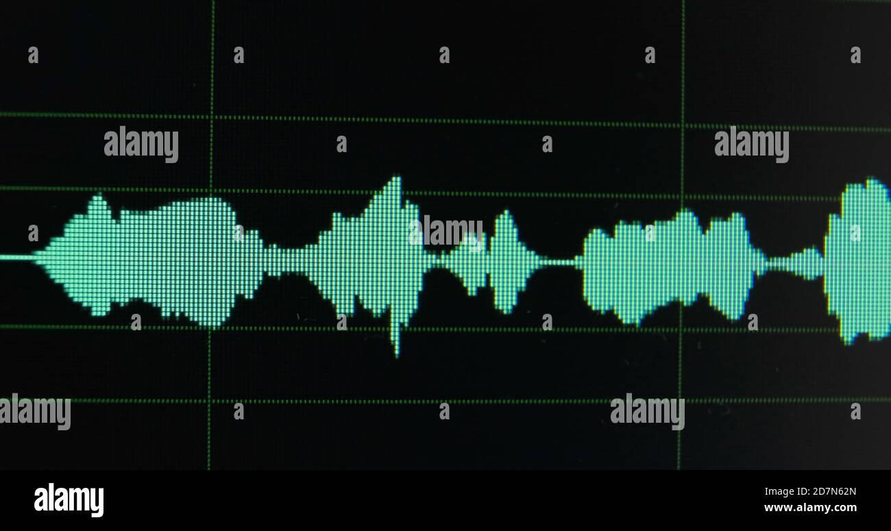 Sound manager zooms sound track of new project putting cursor on scale ...