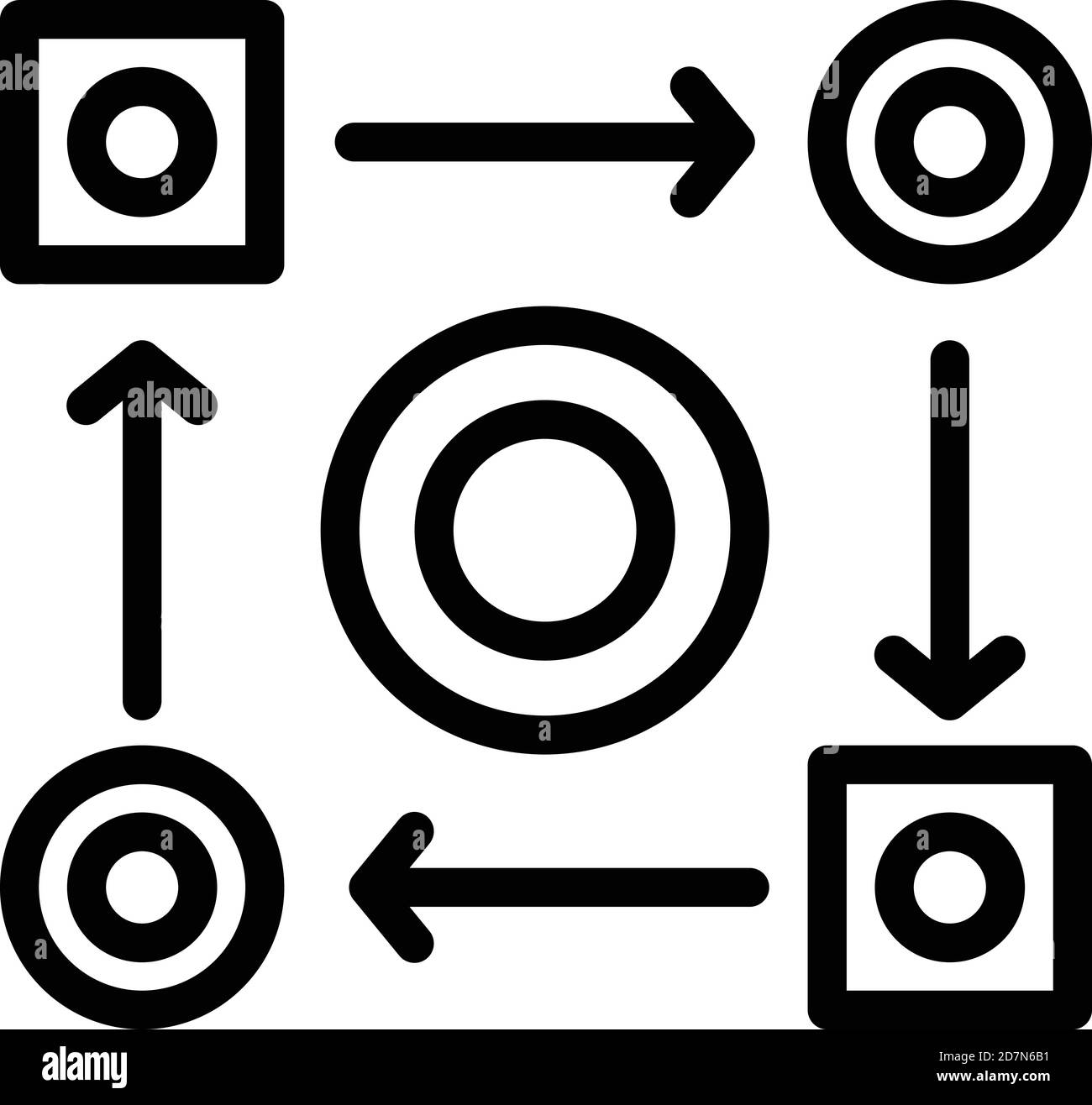 Adaptation change icon. Outline adaptation change vector icon for web ...