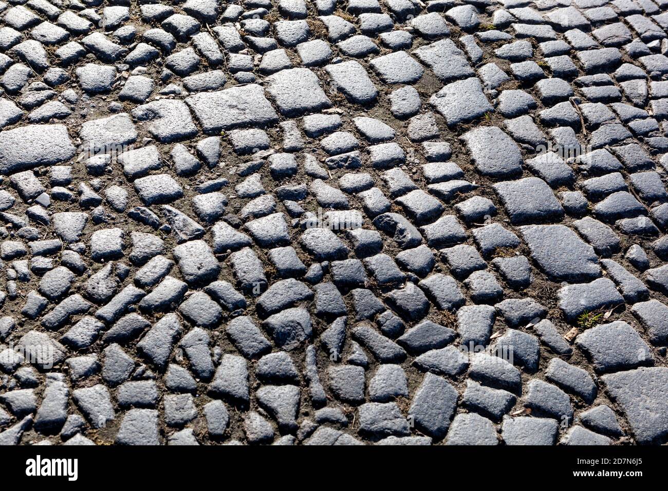 Cobbled street pattern Stock Photo - Alamy