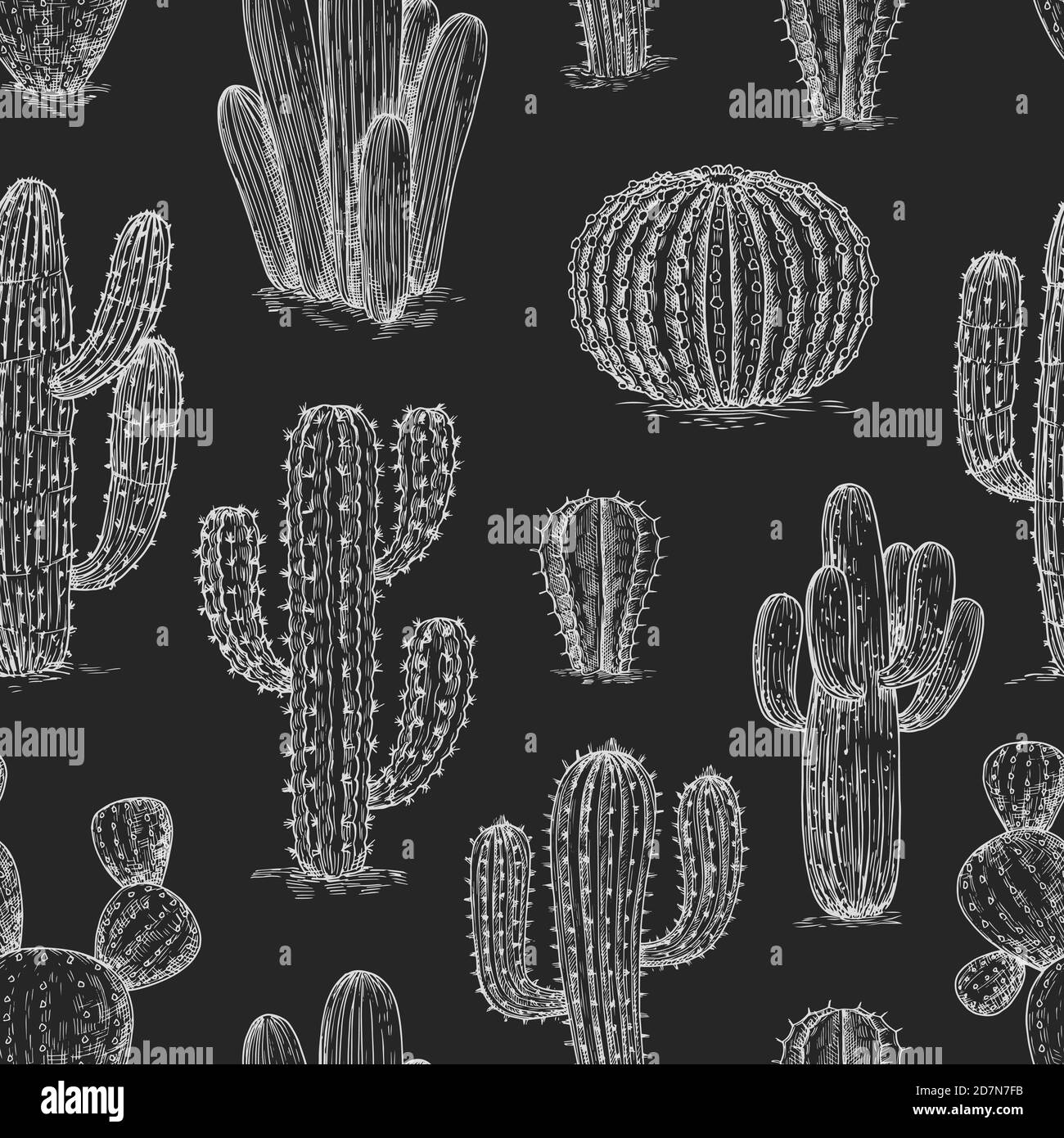 Wallpaper cactus Stock Vector Images - Alamy