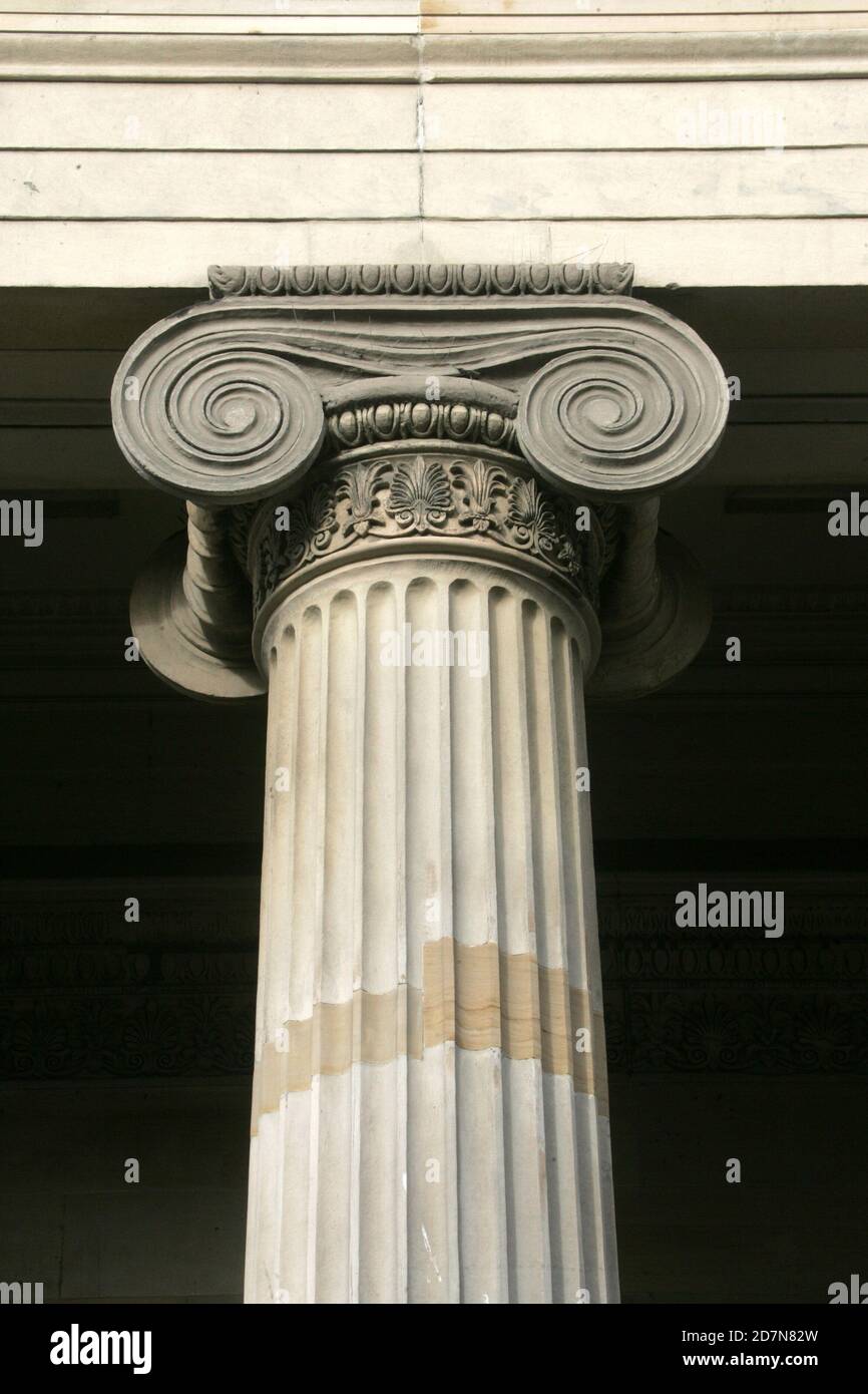 Buchanan Street ,Glasgow, Scotland, UK. Details of architecture and ...