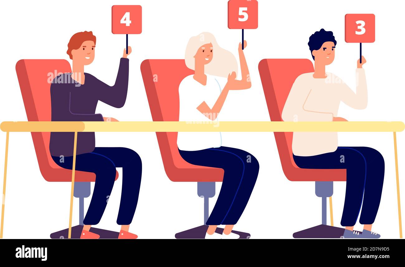 Table woman man holding Stock Vector Images - Alamy