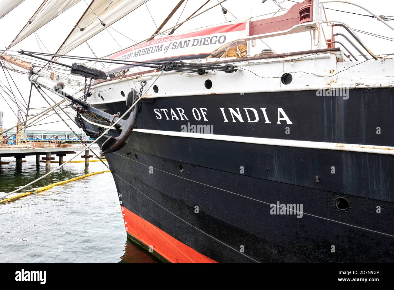 Star of India Ship, Harbor, San Diego, California, USA Stock Photo - Alamy