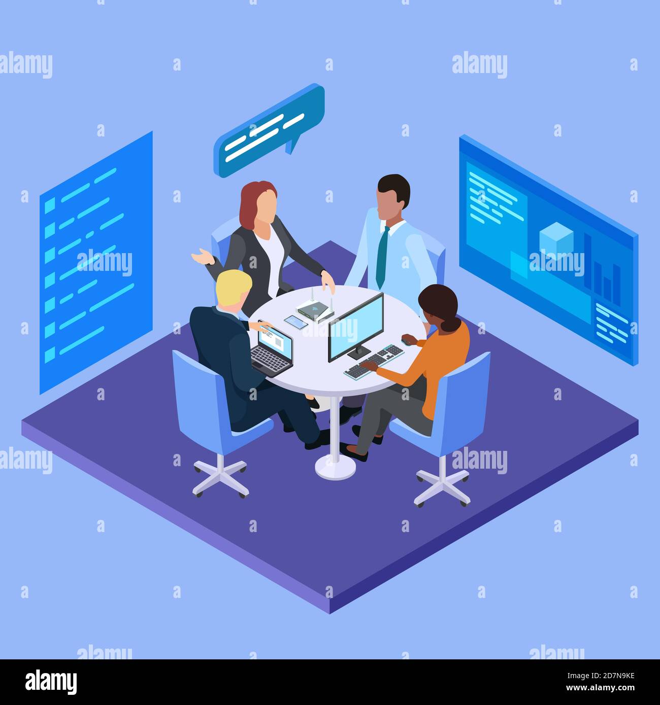 Meeting room conference congress Stock Vector Images - Alamy