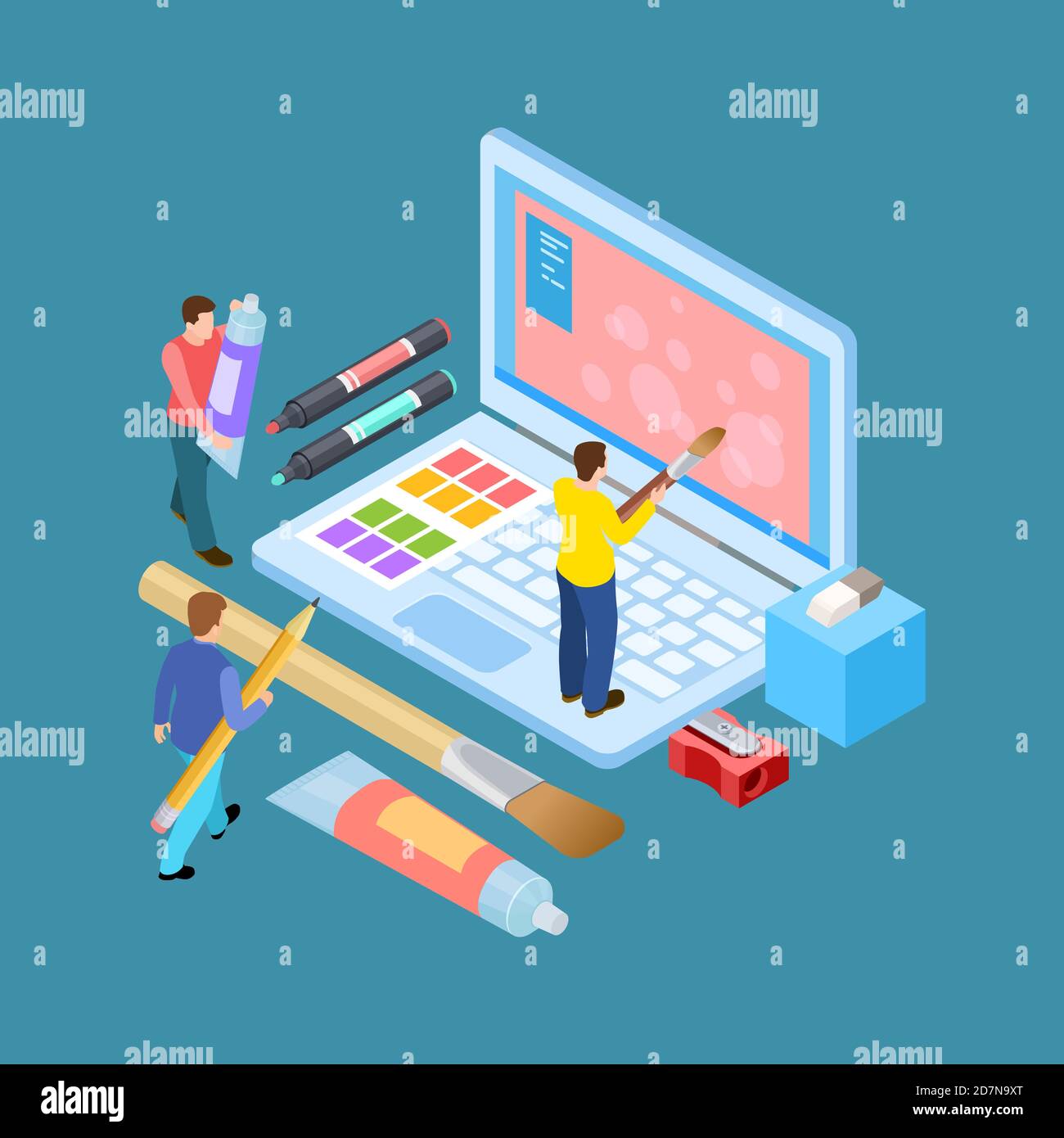 Isometric drawing hi-res stock photography and images - Alamy