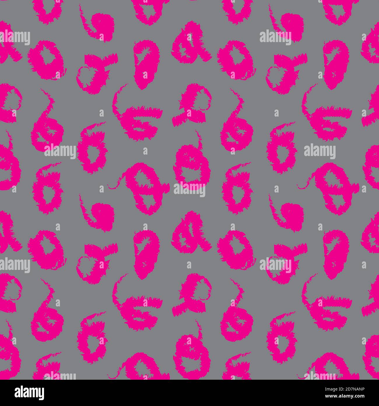 Brush stroke fur pattern design for fashion prints, homeware, graphics ...