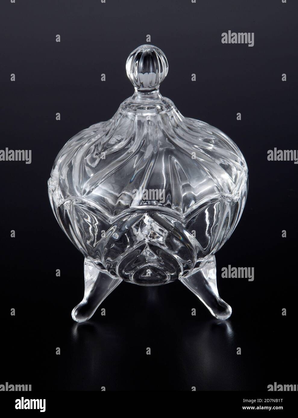 crystal candy jar Stock Photo - Alamy