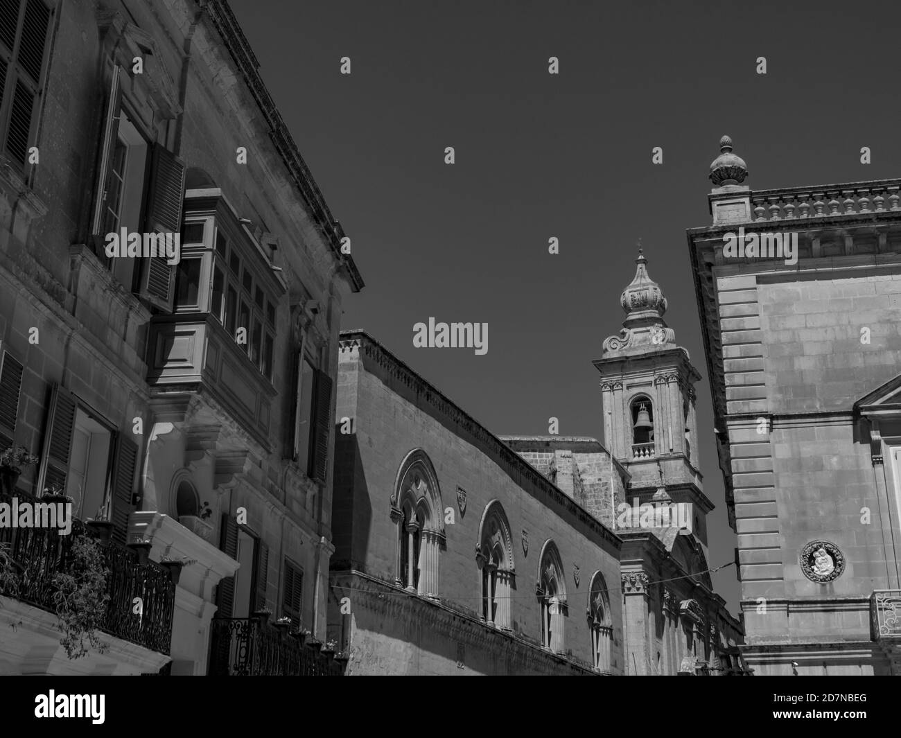 Malta castle Black and White Stock Photos & Images - Alamy