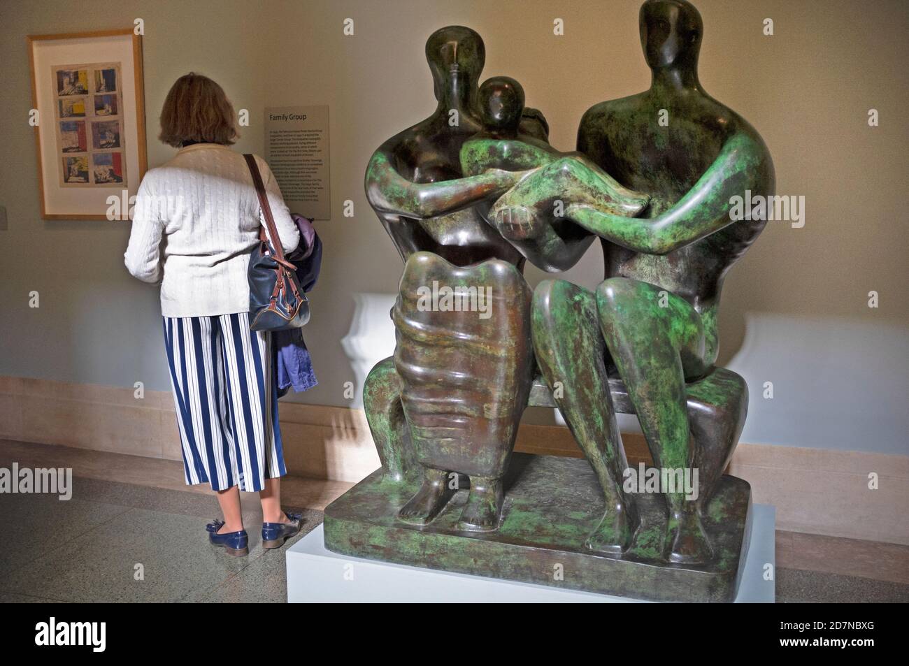 The Henry Moore collection in Tate Britain, London Stock Photo - Alamy