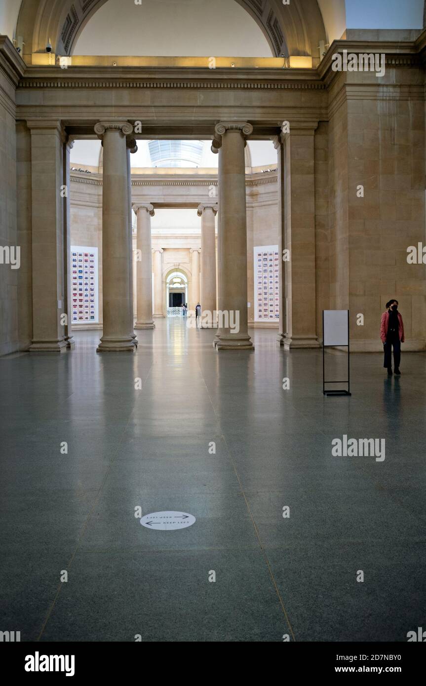 The great hall in Tate Britain, London Stock Photo - Alamy