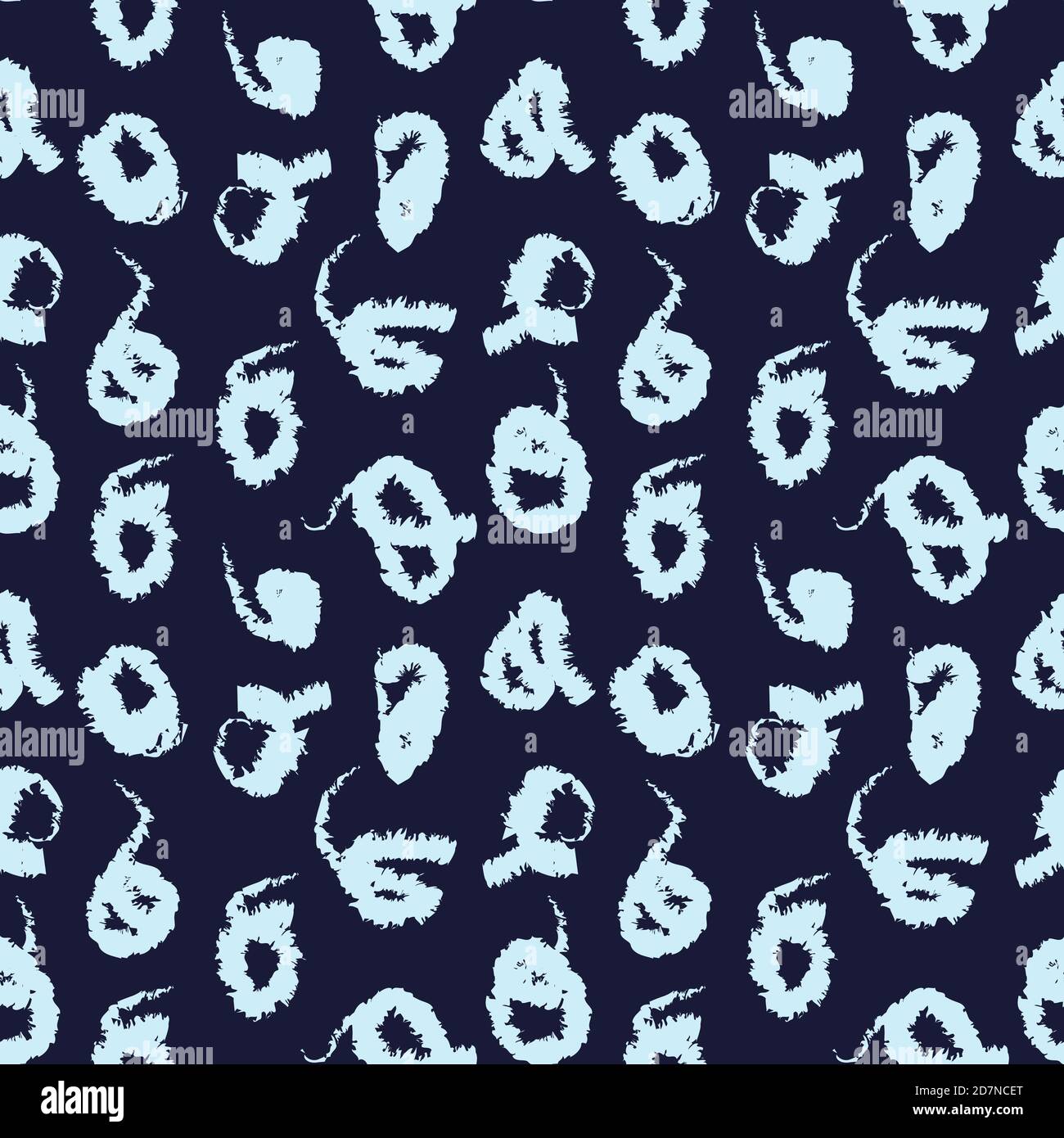 Brush stroke fur pattern design for fashion prints, homeware, graphics ...