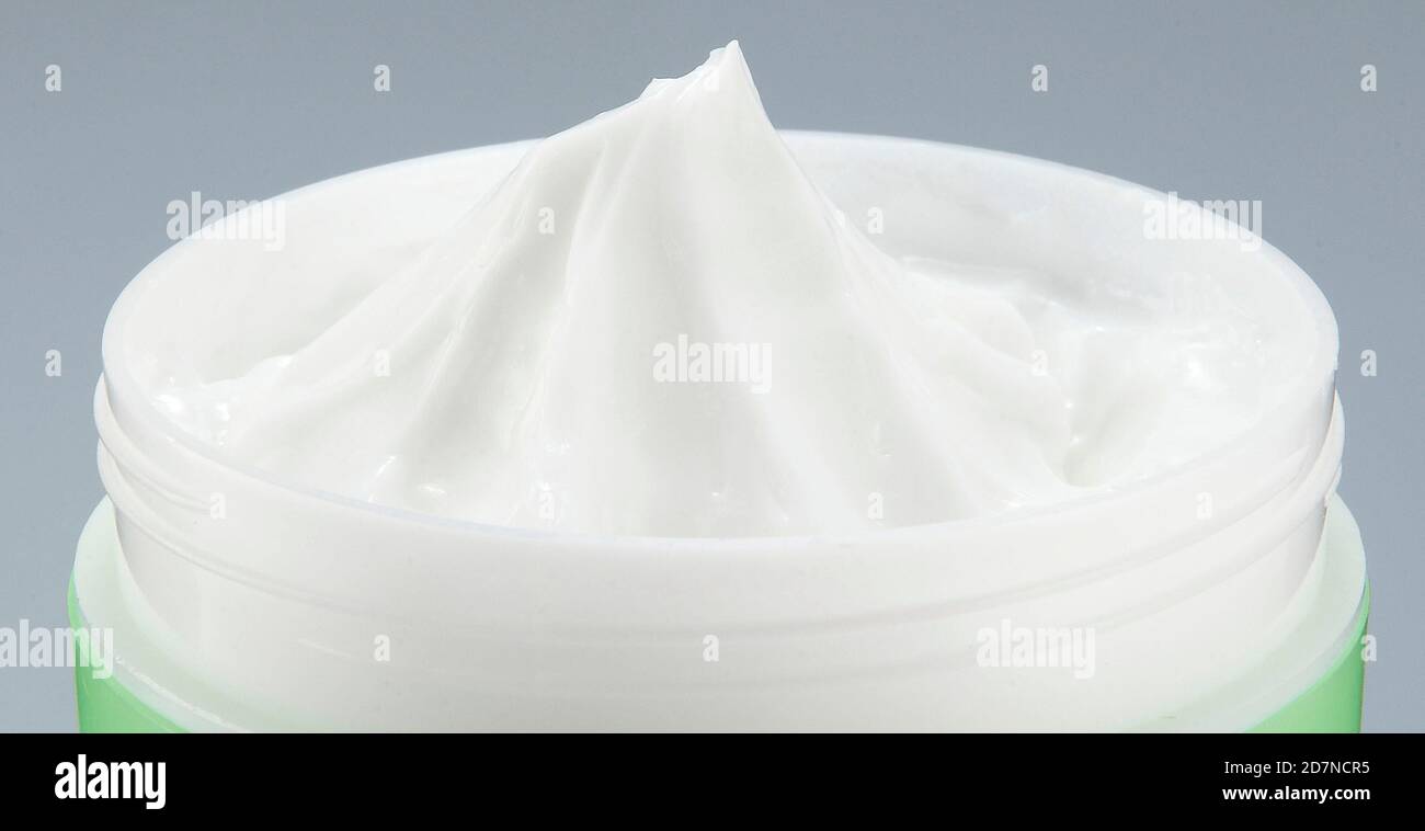 Moisturizing Cream close up -A cream is a preparation usually for ...