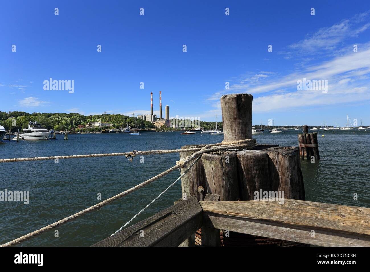 Port jefferson harbor Long Island New York Stock Photo - Alamy
