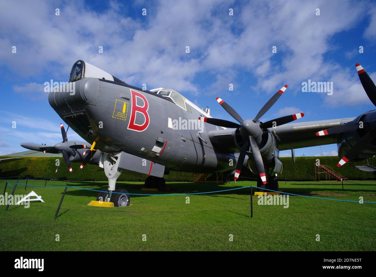 Avro Shackleton MR3 WR977 at Newark Air Museum Stock Photo - Alamy