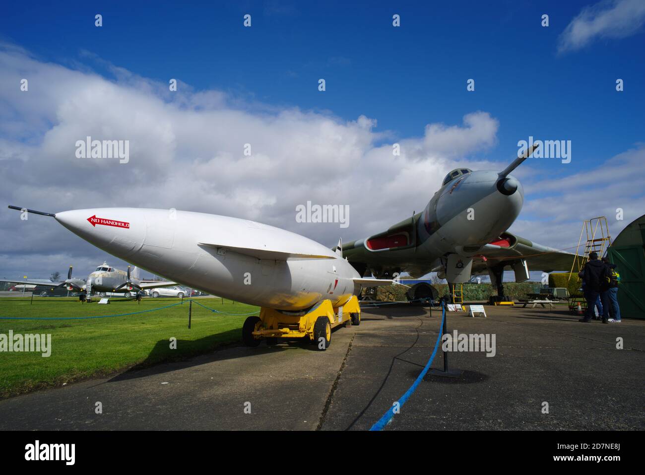 Blue Steel Nuclear Missile, Avro Vulcan B2, XM594 Stock Photo - Alamy