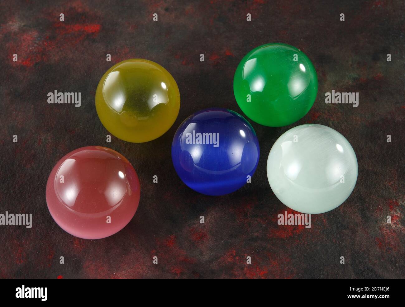 feng shui glass balls Stock Photo - Alamy