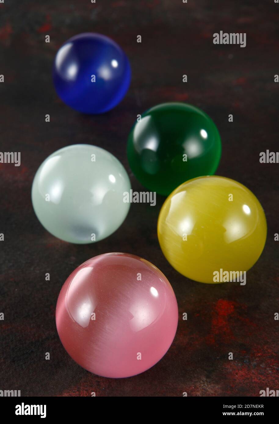feng shui glass balls Stock Photo - Alamy