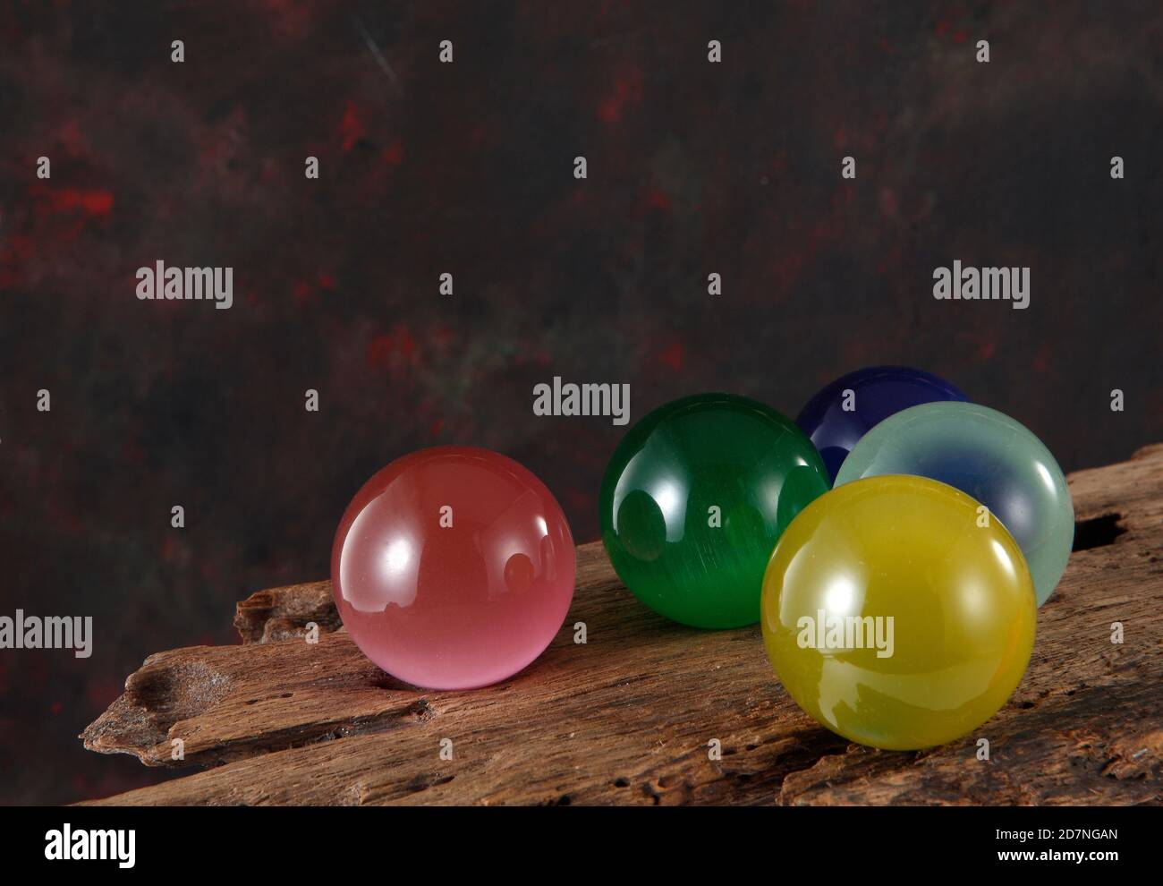 feng shui glass balls Stock Photo - Alamy