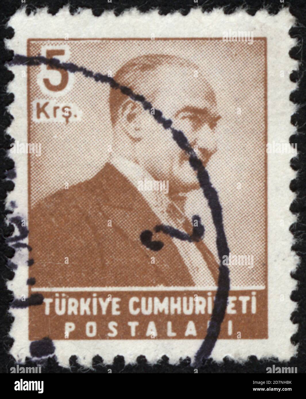 Republic of Turkey. Republic of Turkey postage stamp. Republic of ...