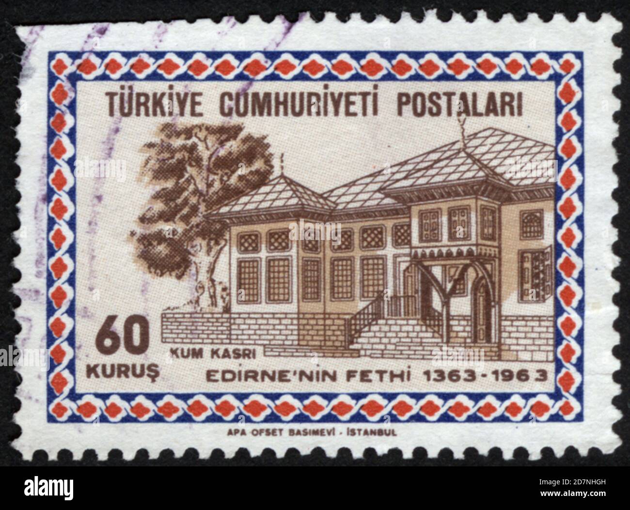 Republic of Turkey. Republic of Turkey postage stamp. Republic of ...