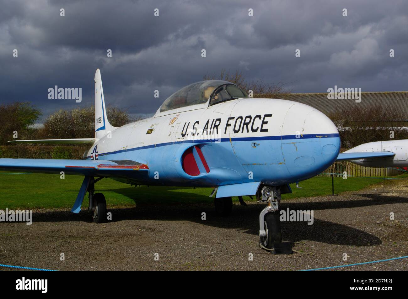 Lockheed T33A Shooting Star,51-9036, Newark Air Museum Stock Photo - Alamy
