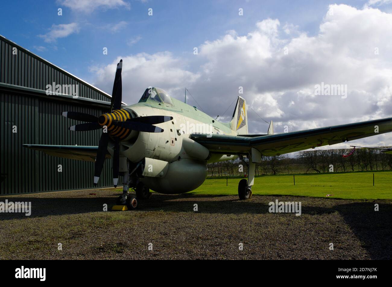 Royal navy gannet aircraft hi-res stock photography and images - Alamy