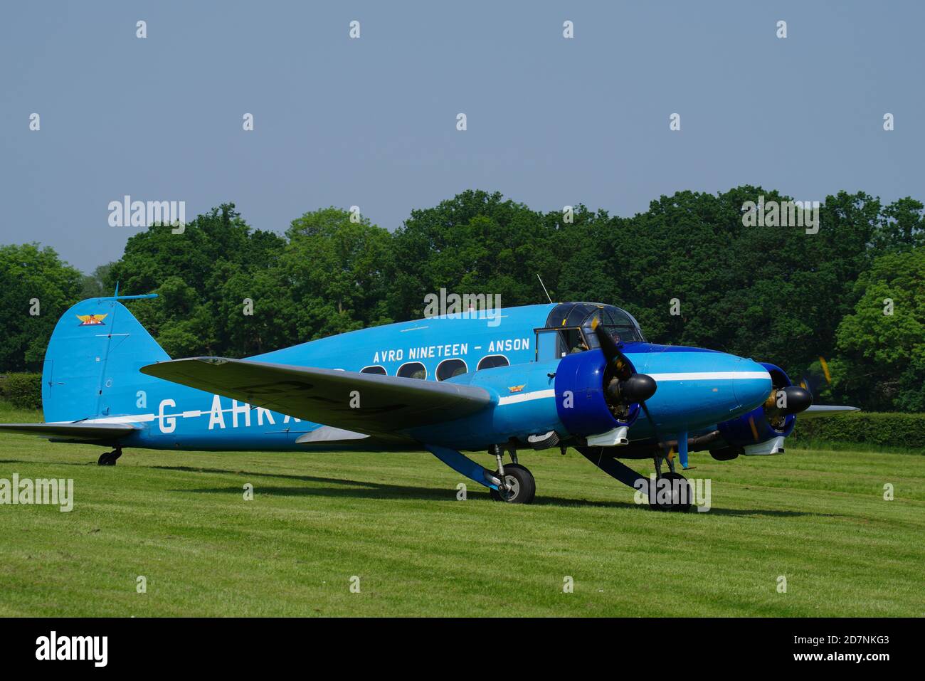Avro C-19, Anson, G-AHKX at Old Warden, Biggleswade, Bedfordshire ...