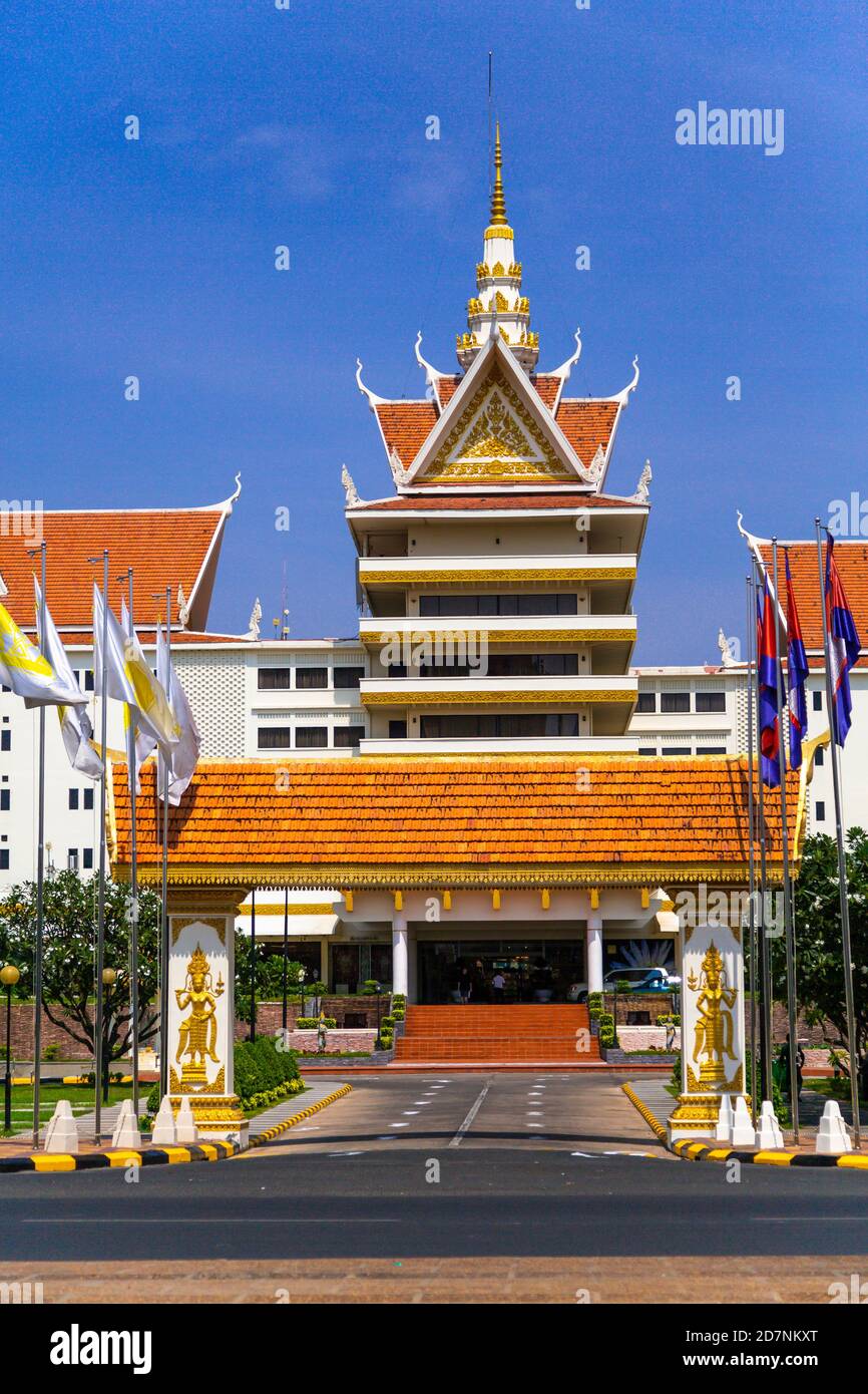The Hotel Cambodia in Phnom Penh, Cambodia, Asia Stock Photo - Alamy