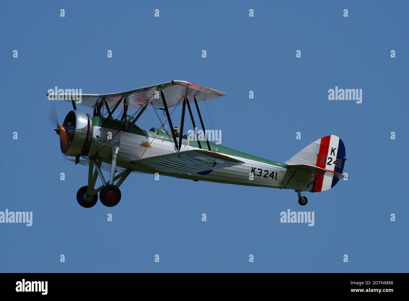Avro 621 Tutor K3241 G-AHSA, at Old Warden Stock Photo - Alamy
