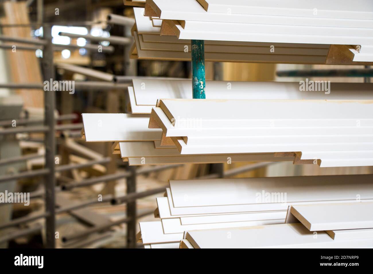 Stainless pipes and tubes in factory and warehouse Stock Photo - Alamy