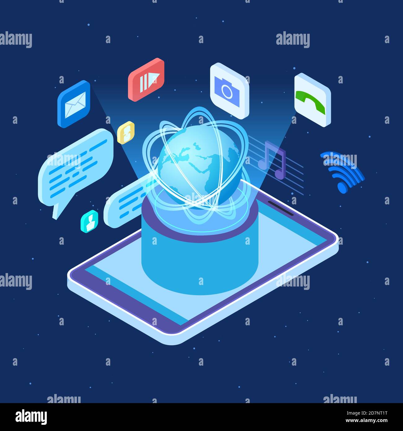 Worldwide social network vector isometric concept. Global social ... Worldwide social network vector isometric concept. Global social ...