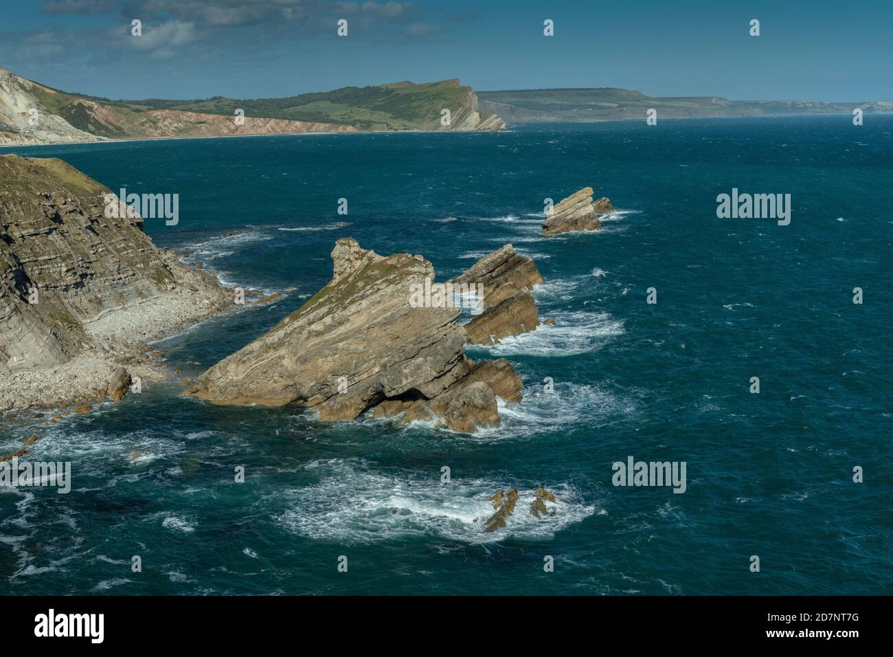 Lulworth ranges hi-res stock photography and images - Alamy