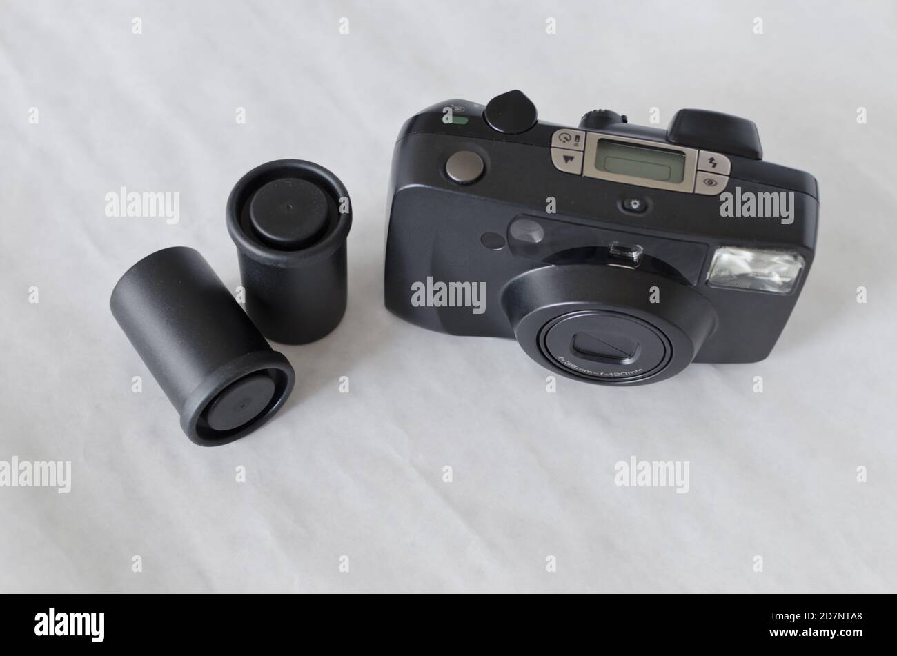 Old compact analog camera Stock Photo - Alamy