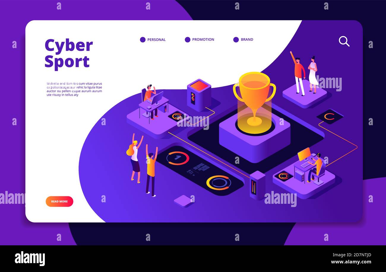 Cybersport poster Stock Vector Images - Alamy