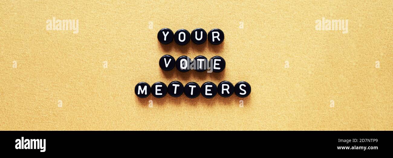 Presidental election day lettering. 2020 quote Stock Photo - Alamy