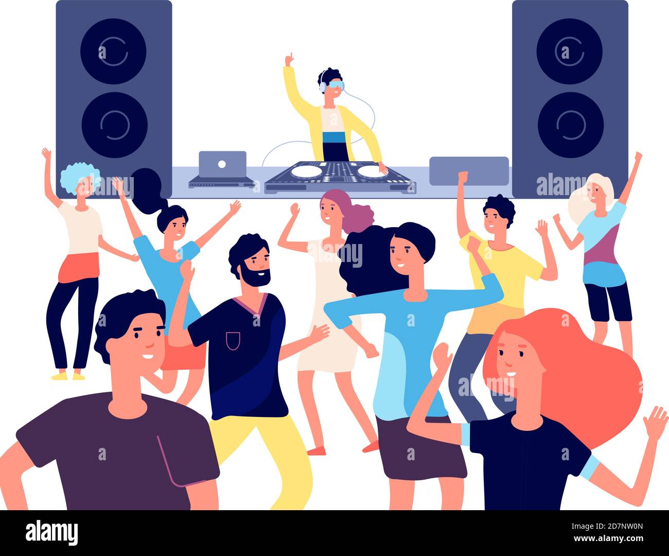 Modern dancers festival Stock Vector Images - Alamy