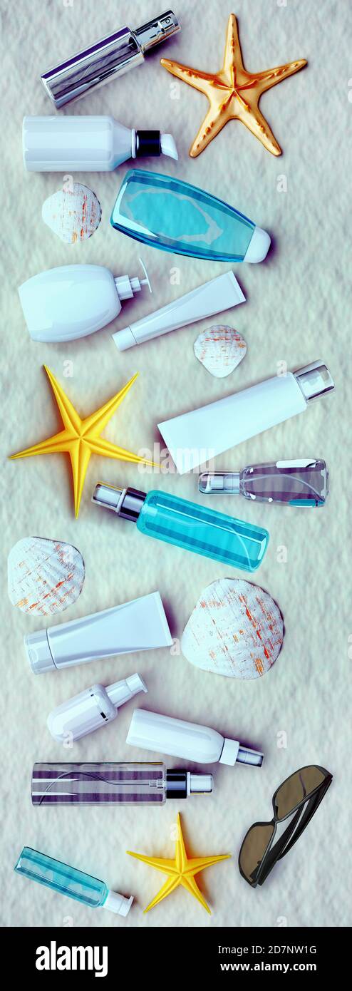 Sunscreen advert hi-res stock photography and images - Alamy