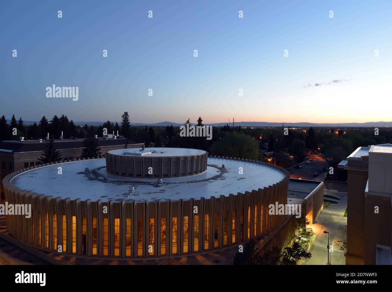Wyoming university campus hi-res stock photography and images - Alamy