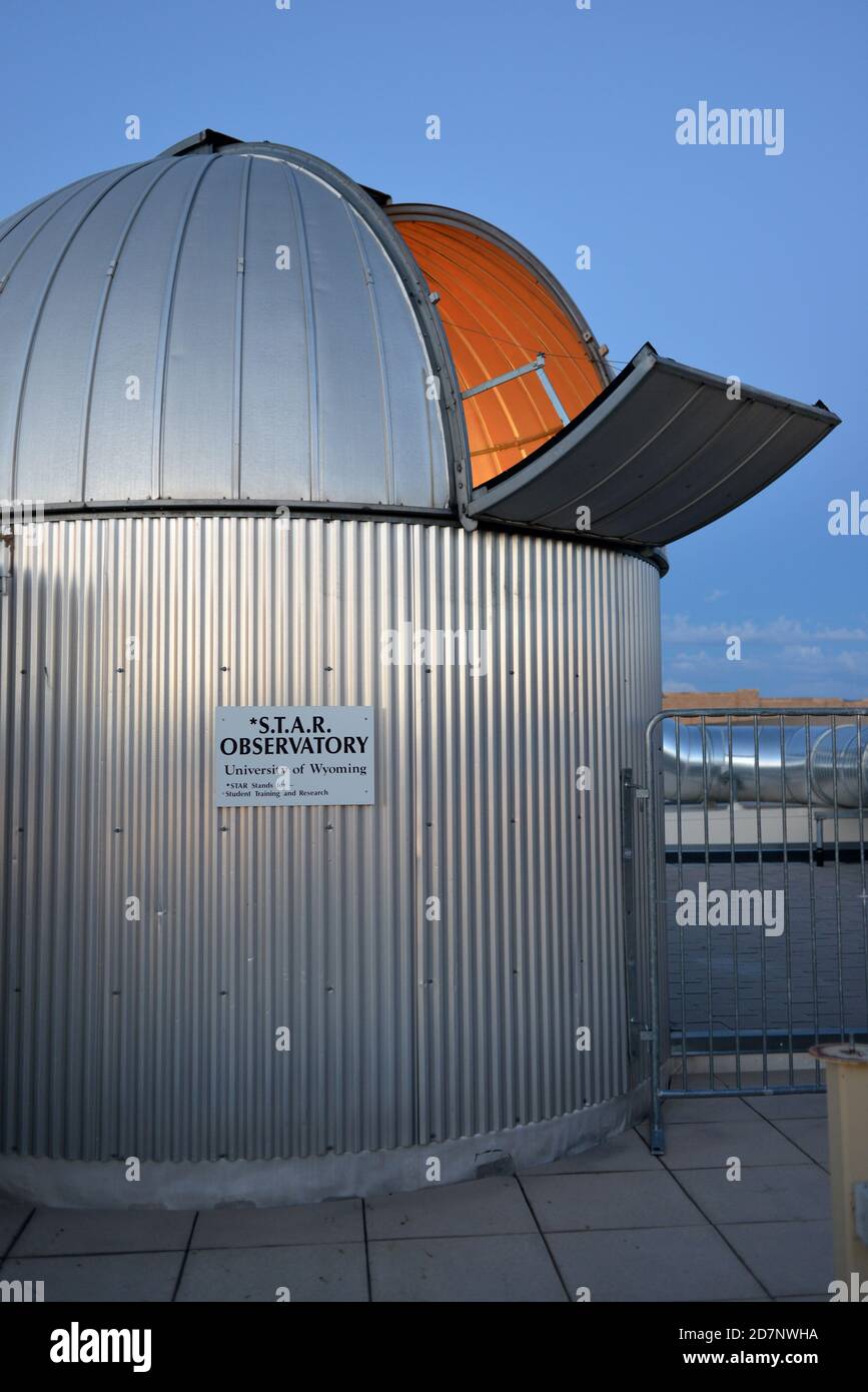 The STAR Observatory at the Laramie campus of the University of Wyoming ...
