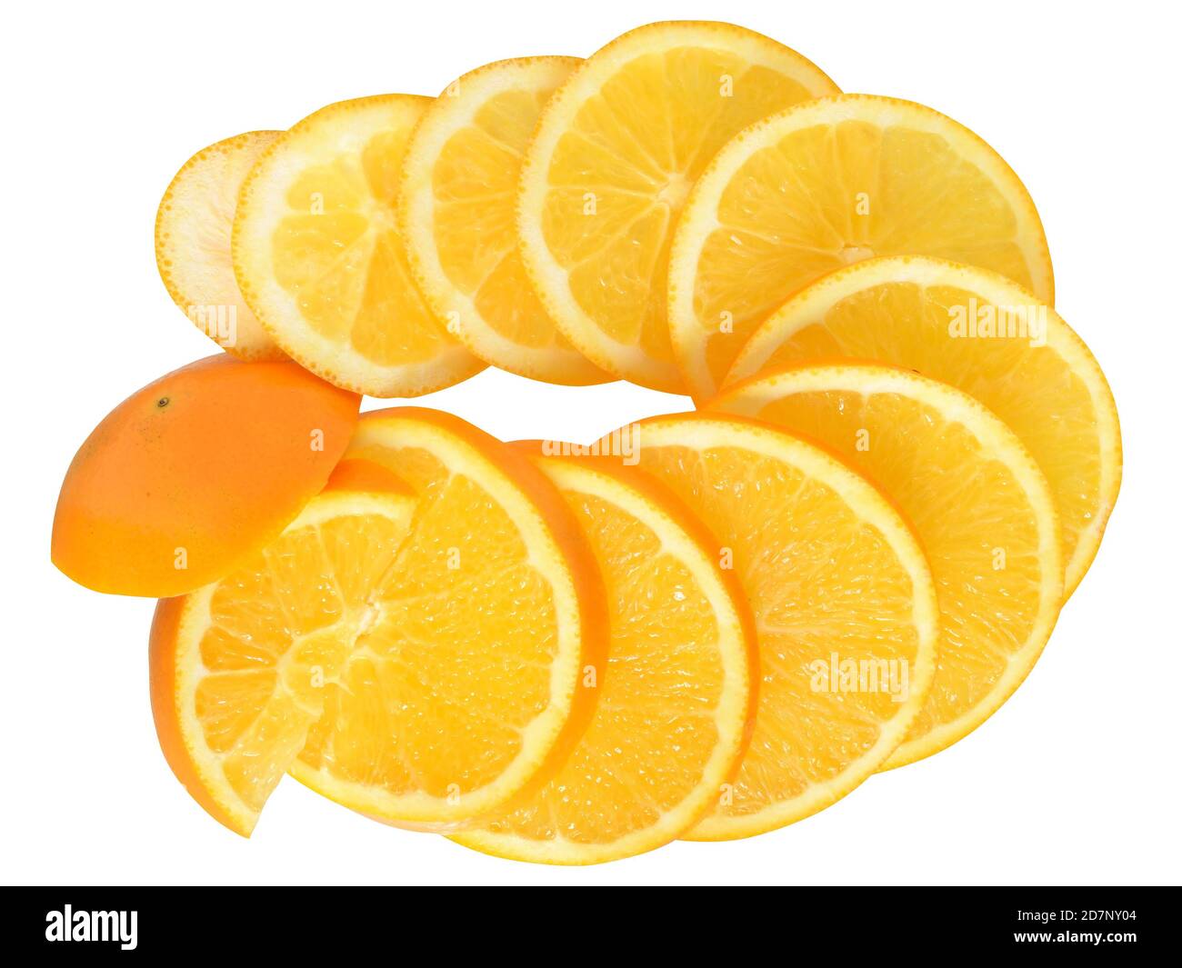 Orange top view hi-res stock photography and images - Alamy