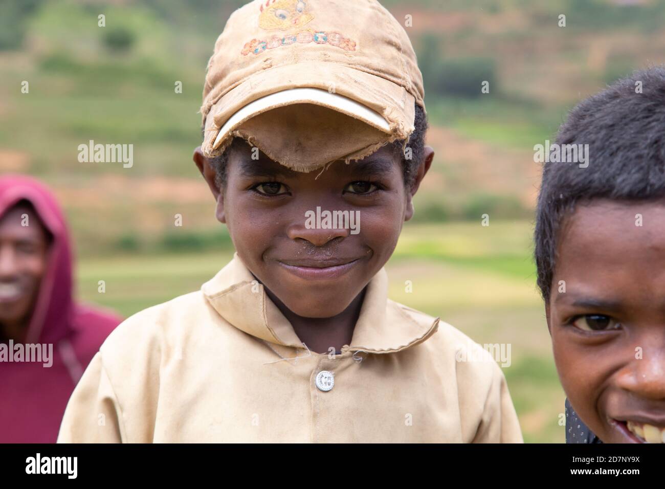 A local children on the island of Madagascar Stock Photo - Alamy