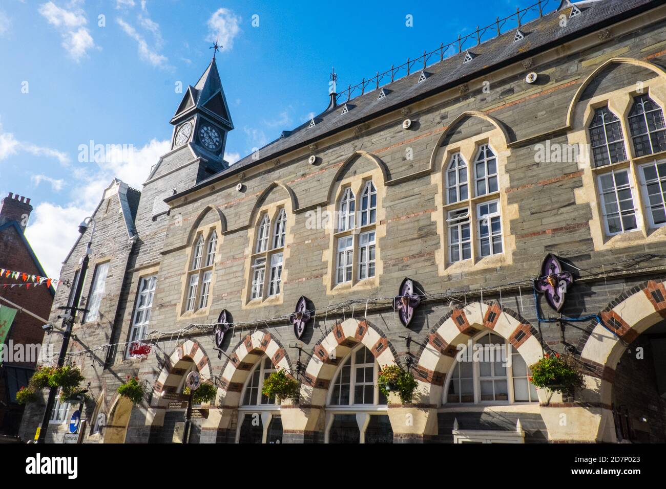 Cardigan guildhall market hi-res stock photography and images - Alamy