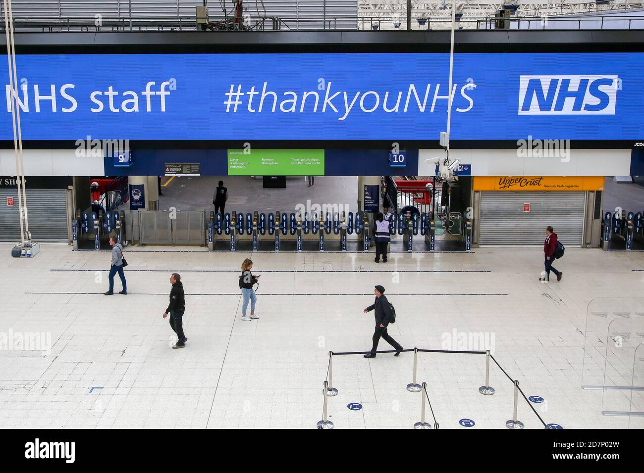 Thank you nhs sign signs hi-res stock photography and images - Alamy