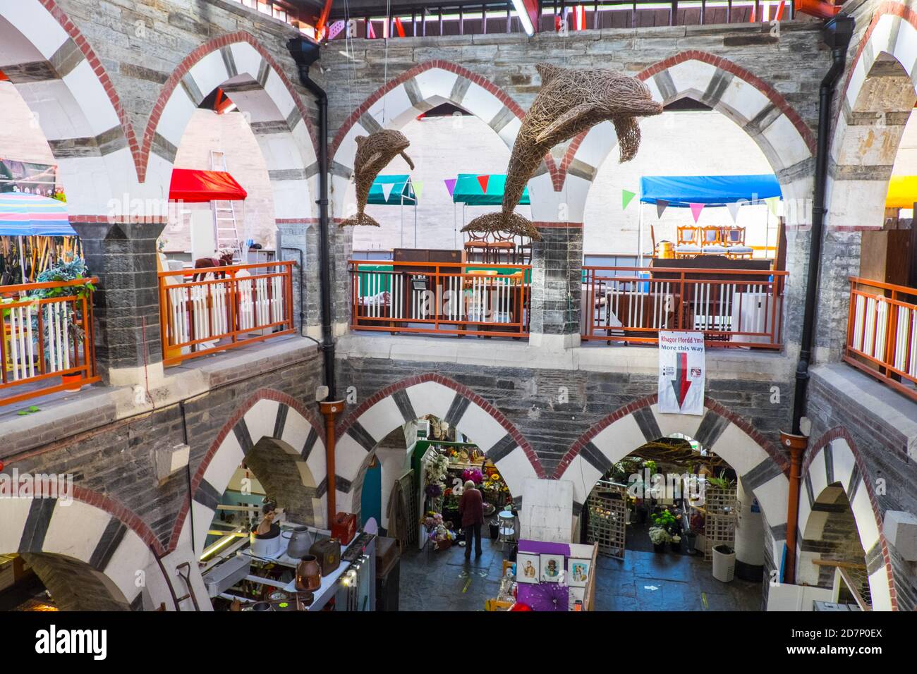 Cardigan guildhall market hi-res stock photography and images - Alamy