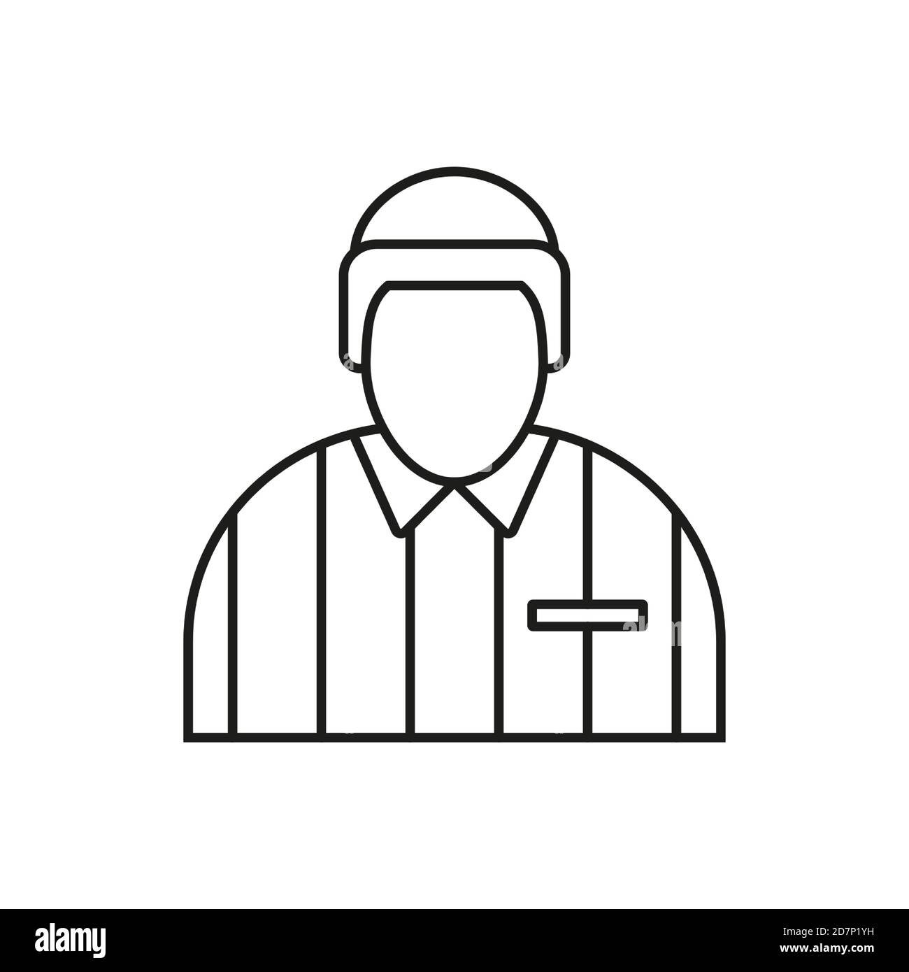 hockey judge referee icon element of hockey icon for mobile concept and ...