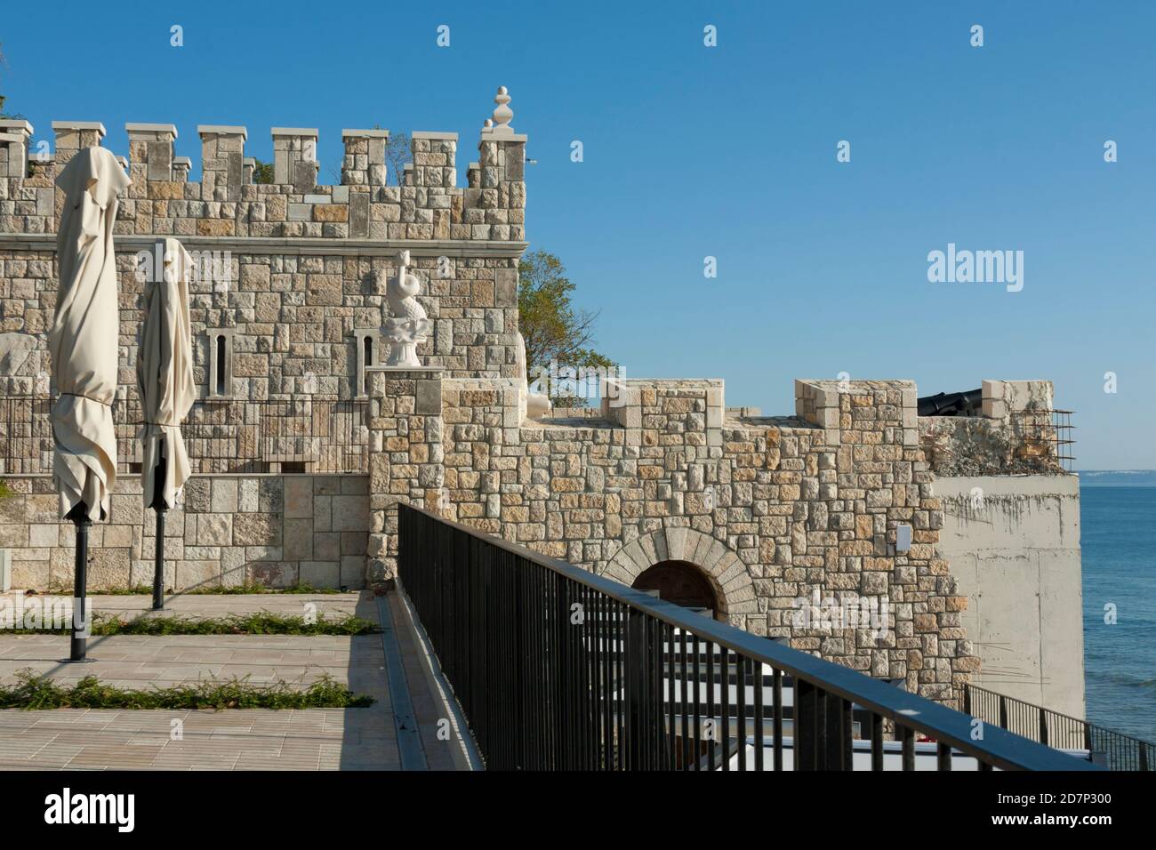 Castle on the beach, Saints Constantine and Helena resort, Varna ...