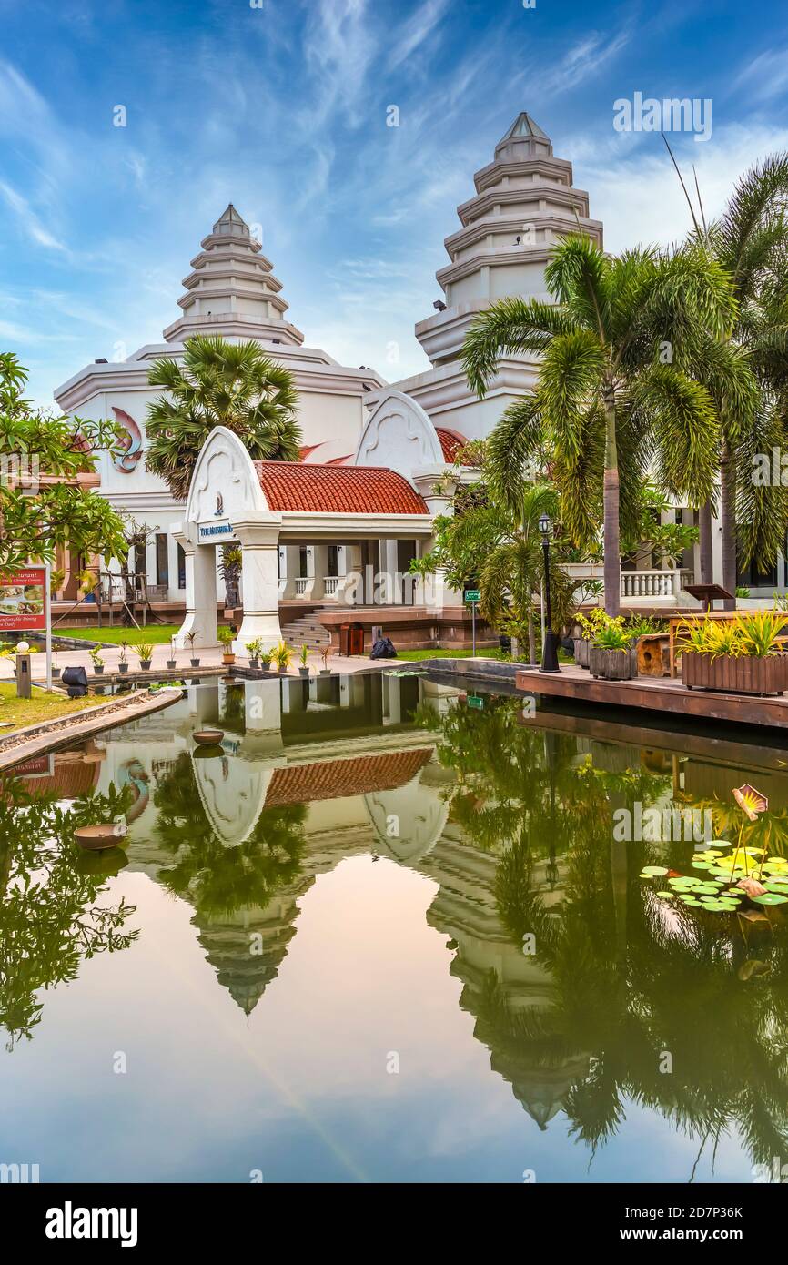 The Angkor National Museum near Siem Reap, Cambodia, Asia Stock Photo ...